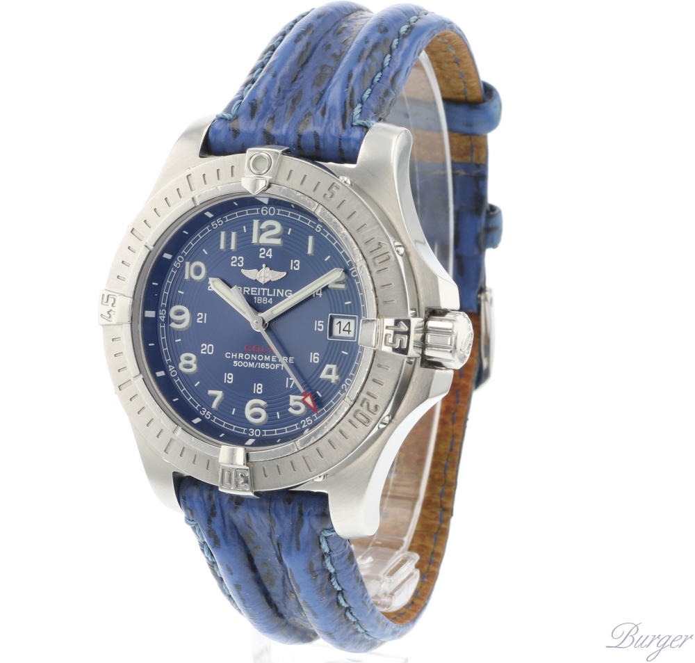 Colt Quartz Blue - Breitling - Sold watches - Juwelier Burger
