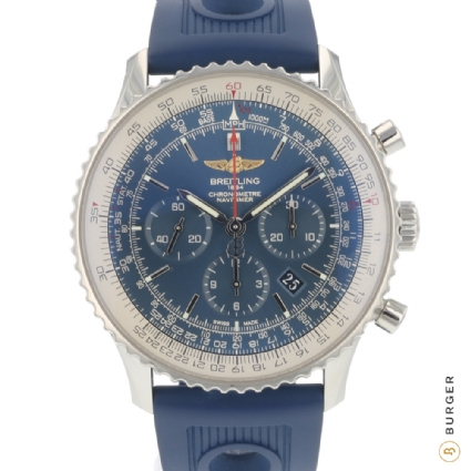 Navitimer B01 46 MM Blue Dial Full Set! - Breitling - Sold watches ...