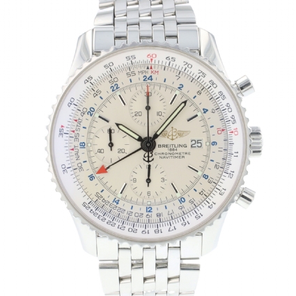 Navitimer World White Dial - Breitling - Sold watches - Juwelier Burger