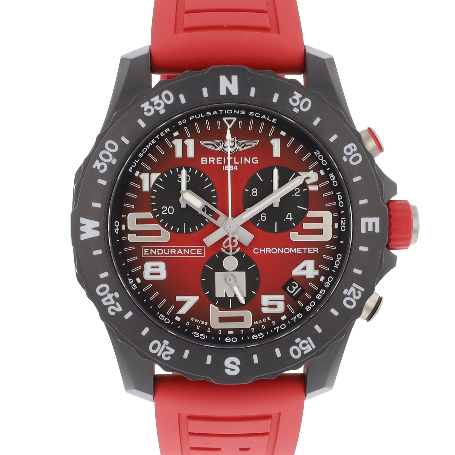 Endurance Pro 44MM Breitlight Red IRONMAN NEW 2023 - Breitling - Sold ...