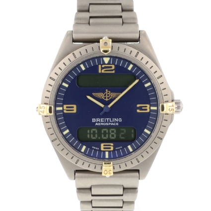 Aerospace Titanium Blue Dial - Breitling - Sold watches - Juwelier Burger
