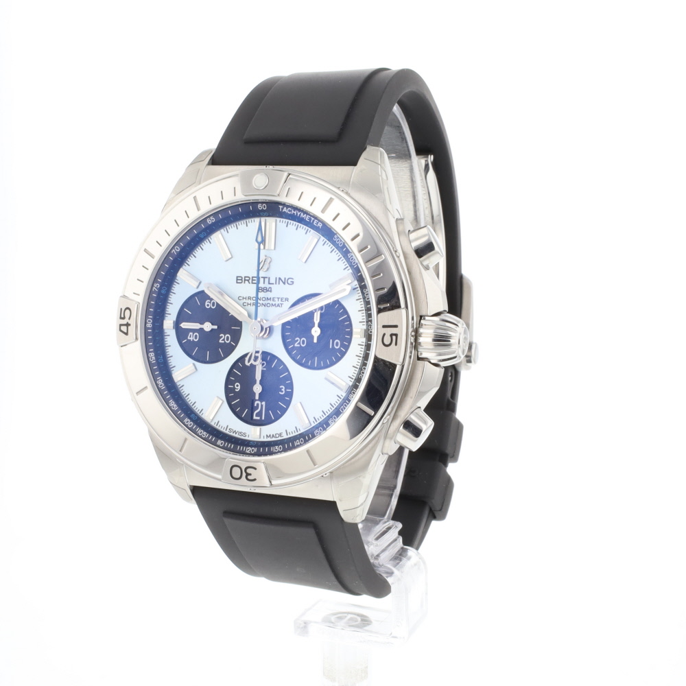 Chronomat B01 42M Blue Dial NEW In Stickers - Breitling - Exclusive ...