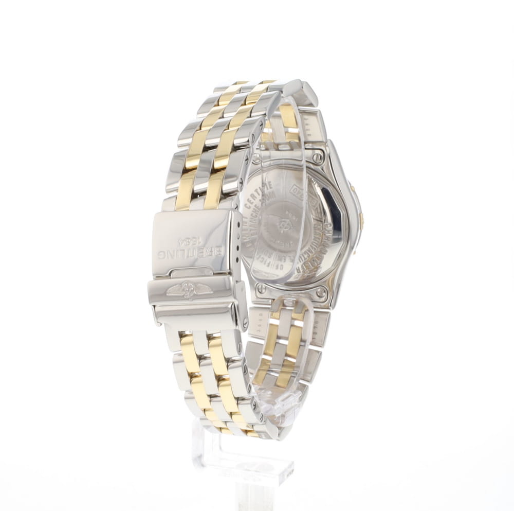 Starliner Galactic Lady Steel Yellow Gold Diamonds MOP Dial - Breitling ...