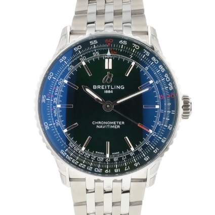 Navitimer 41 Green Dial NEW 2025 - Breitling - Exclusive watches ...