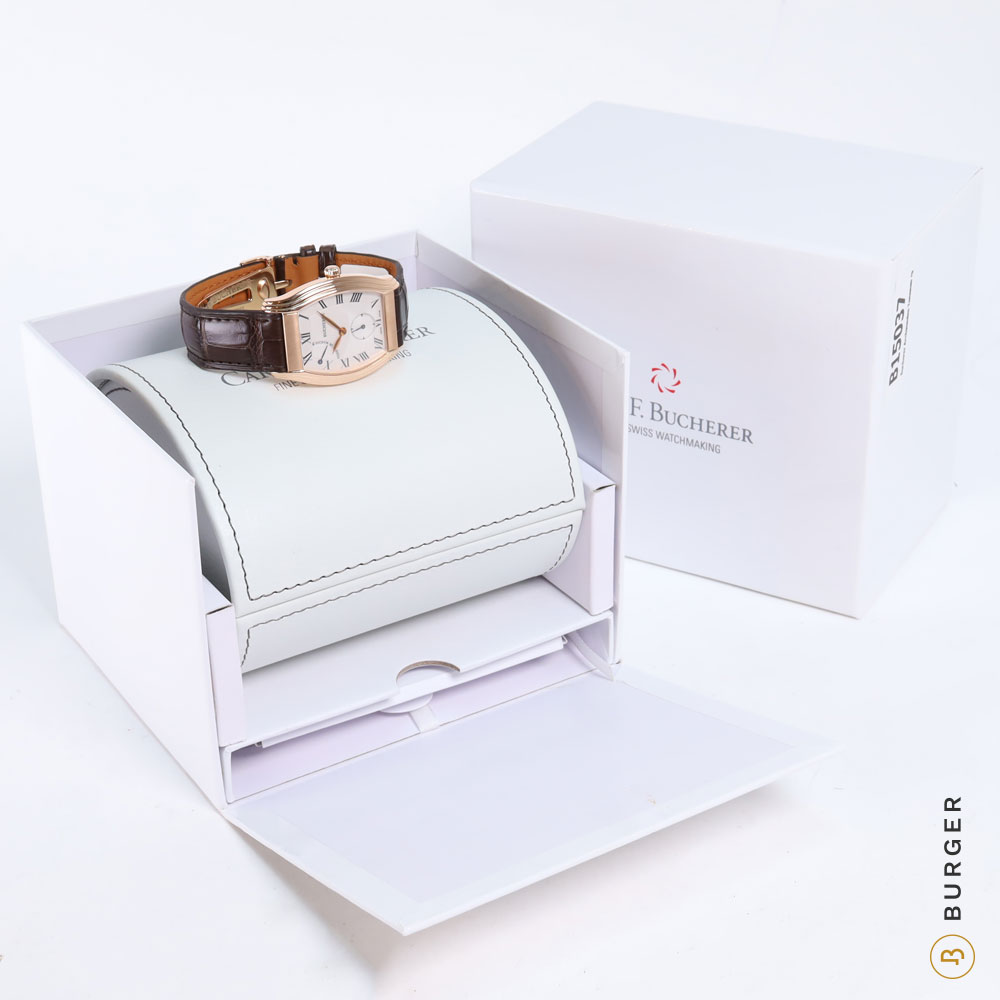 Archimedes Tonneau Rose Gold - Bucherer - Verkaufte Uhren - Juwelier Burger