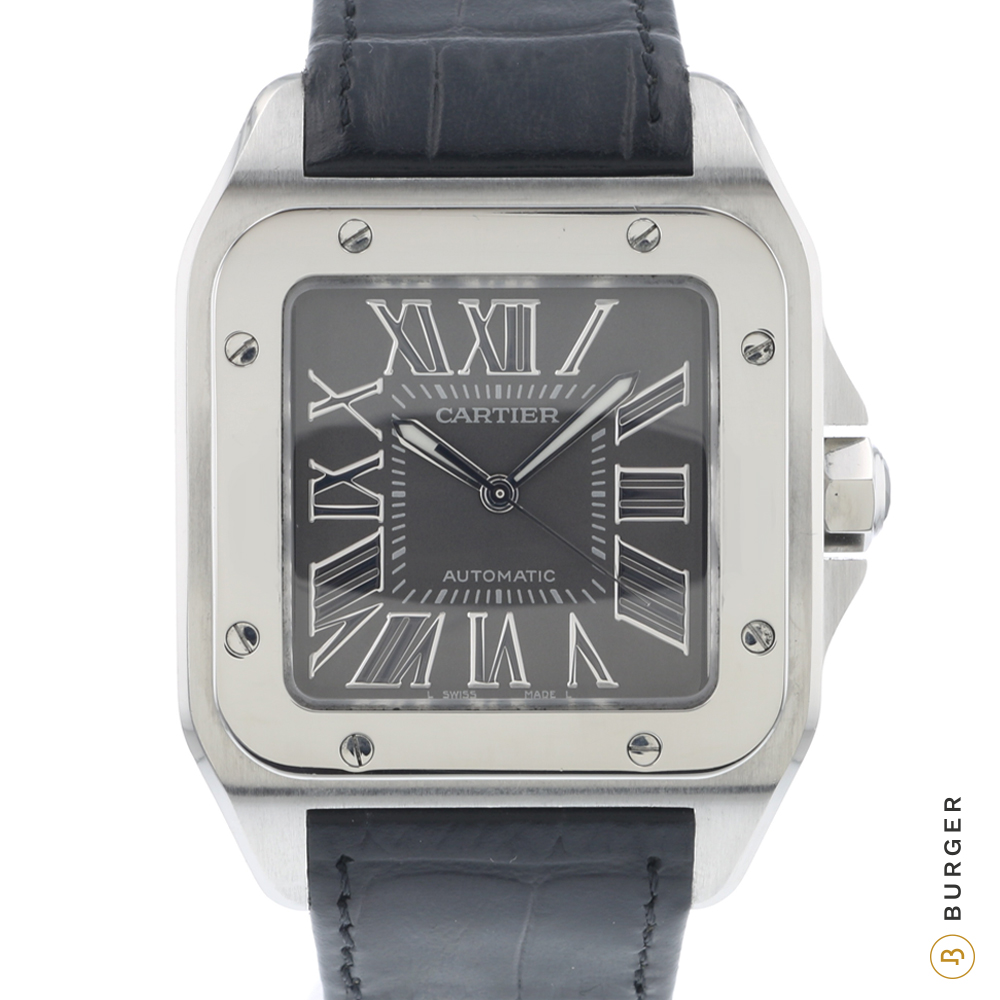 Santos 100 One Shot / Gun - Cartier - Sold watches - Juwelier Burger