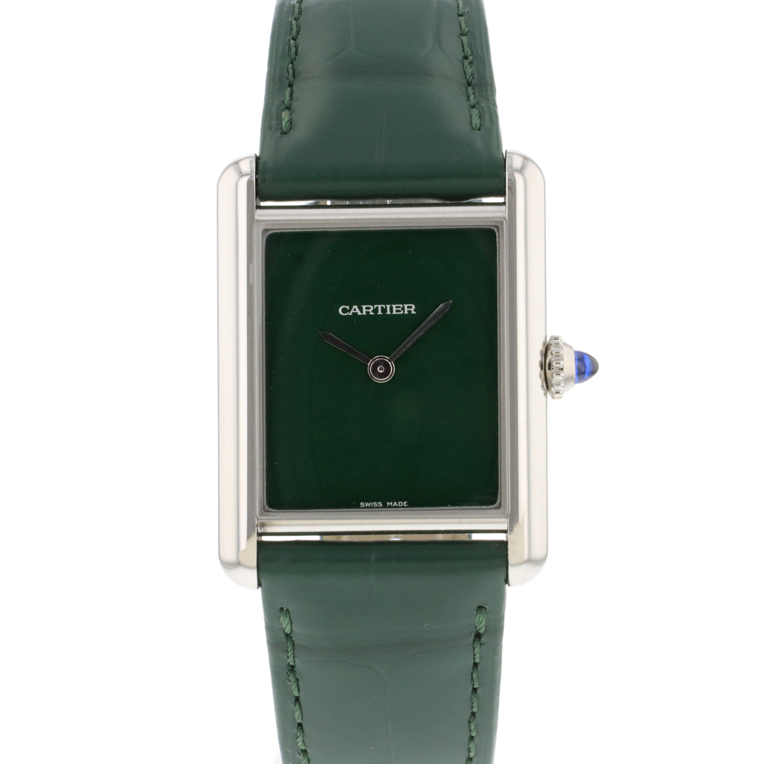 Tank Must Green NEW - Cartier - Sold watches - Juwelier Burger