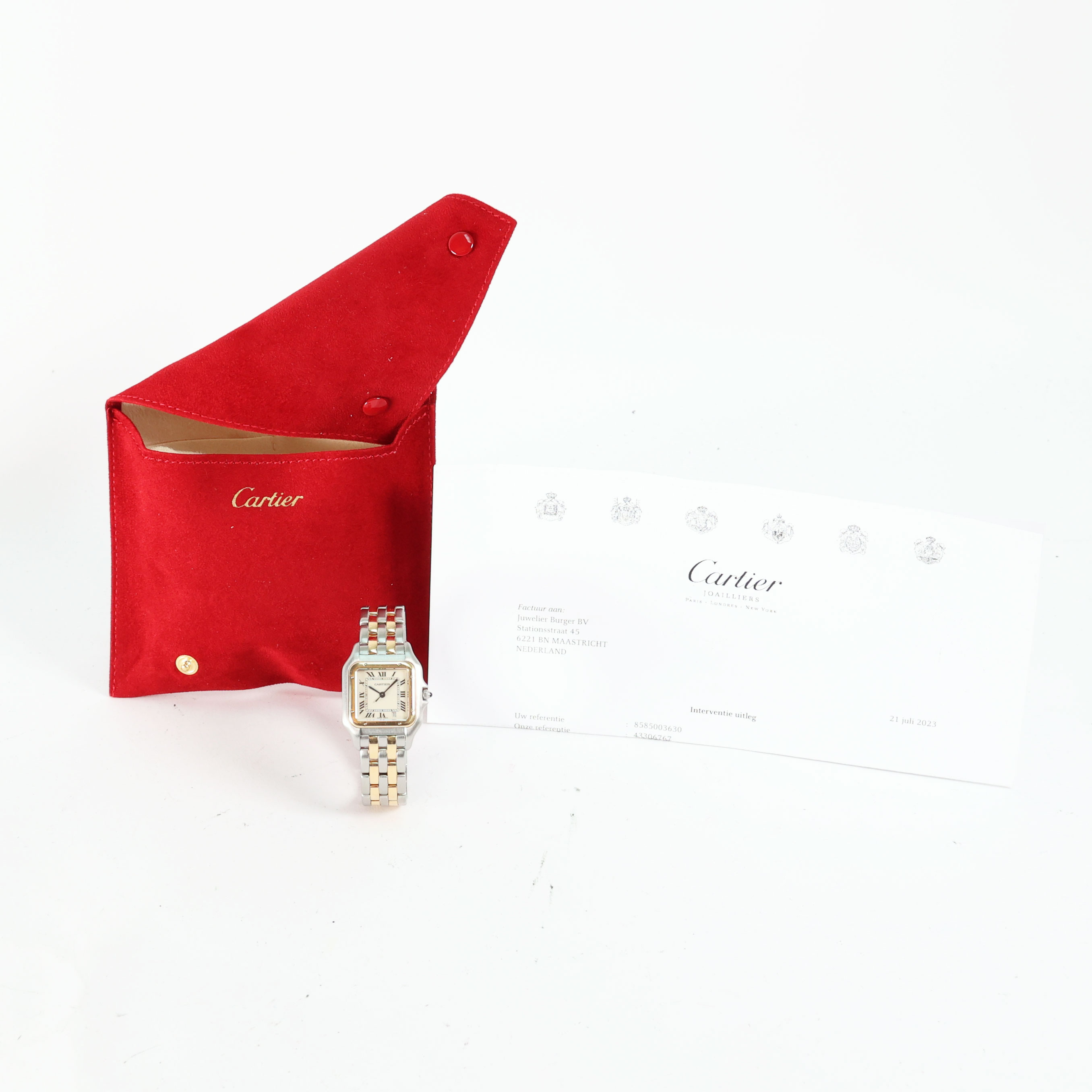 Panthere MM Steel Gold Cartier Service '23 - Cartier - Exclusive ...