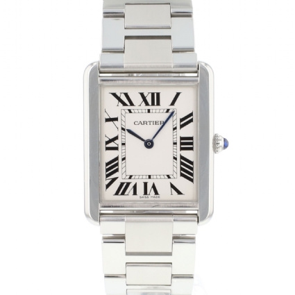 Tank Solo Steel - Cartier - Verkochte horloges - Juwelier Burger