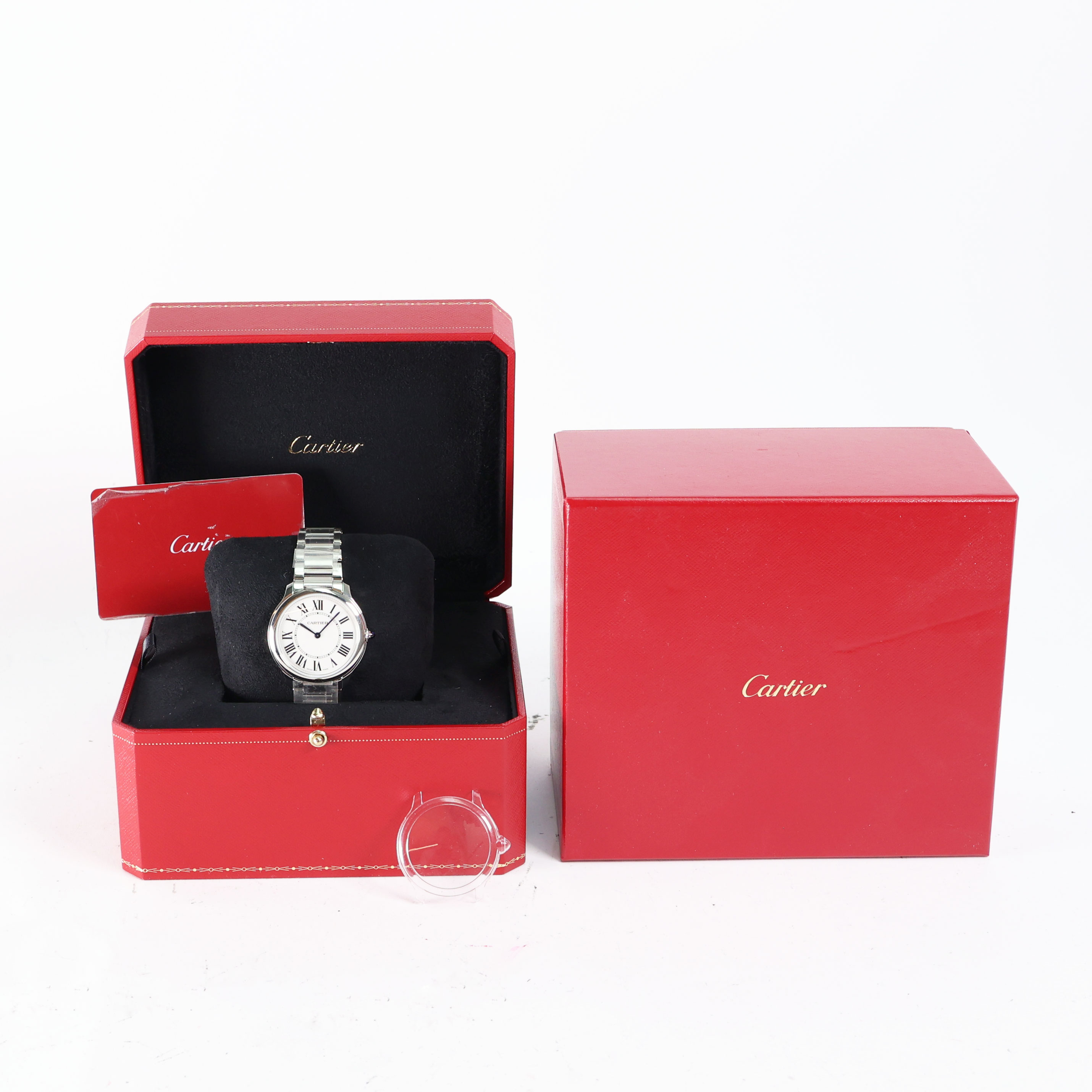 Ronde Croisère Steel NEW in stickers - Cartier - Verkaufte Uhren ...