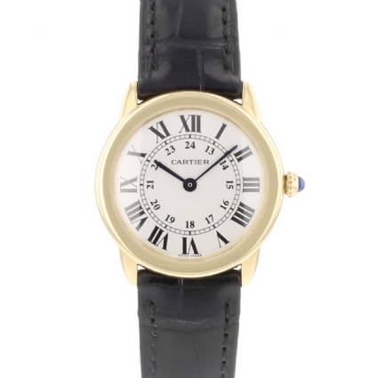 Ronde Solo Yellow Gold Quartz - Cartier - Exclusive watches - Juwelier ...