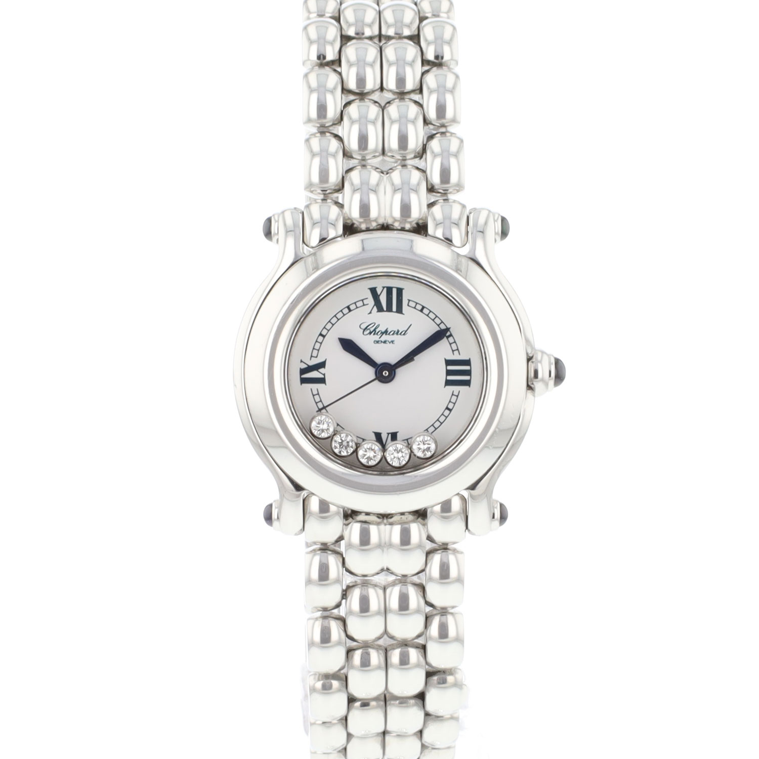 Happy Sport Small Factory Floating Diamonds - Chopard - Sold watches ...