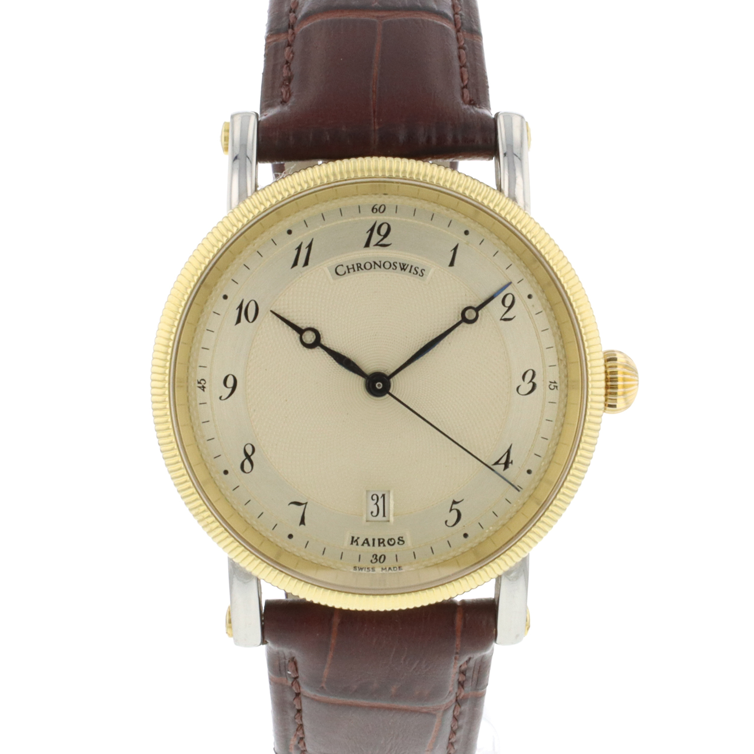 Kairos Automatic Steel Gold - Chronoswiss - Sold watches - Juwelier Burger