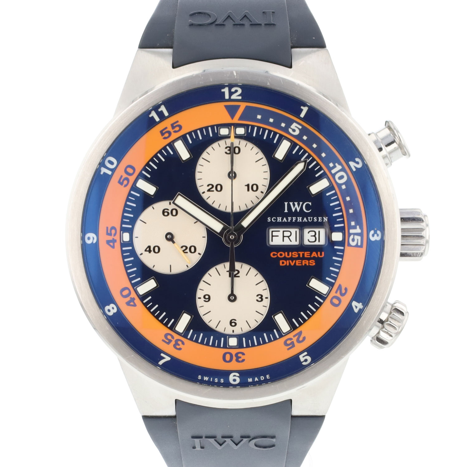 Aquatimer Cousteau Diver Limited Edition - IWC - Exclusive watches ...