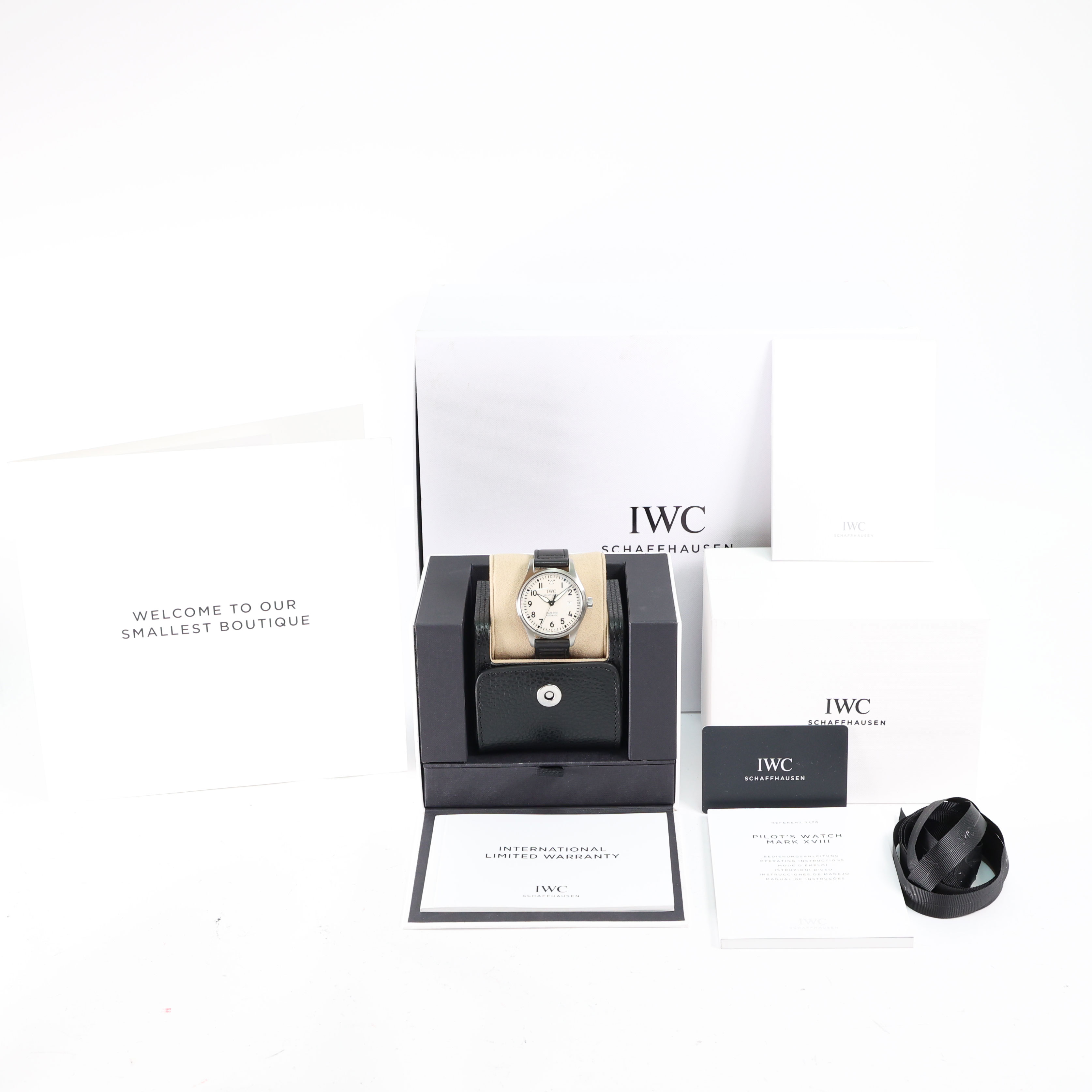 Pilot's Watch Mark XVIII Silver Dial - IWC - Sold watches - Juwelier Burger