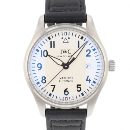 Pilot's Watch Mark XVIII Silver Dial - IWC - Sold watches - Juwelier Burger