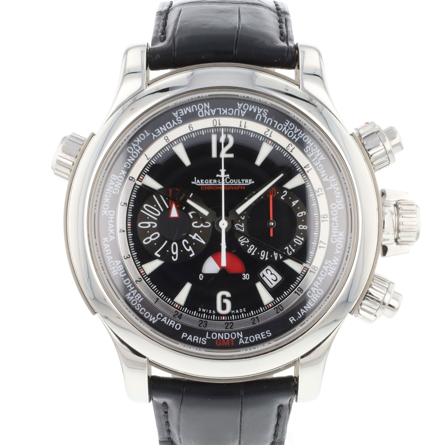 Master Compressor Extreme World Chronograph FULL JLC Service - Jaeger ...