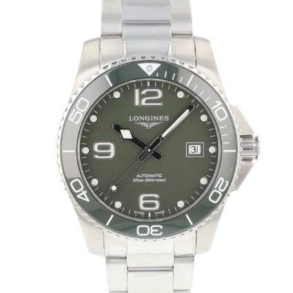 Hydroconquest Steel Green 41MM NEW 2023 - Longines - Exclusive watches ...