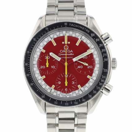Speedmaster Racing Red Automatic Michael Schumacher - Omega - Sold ...