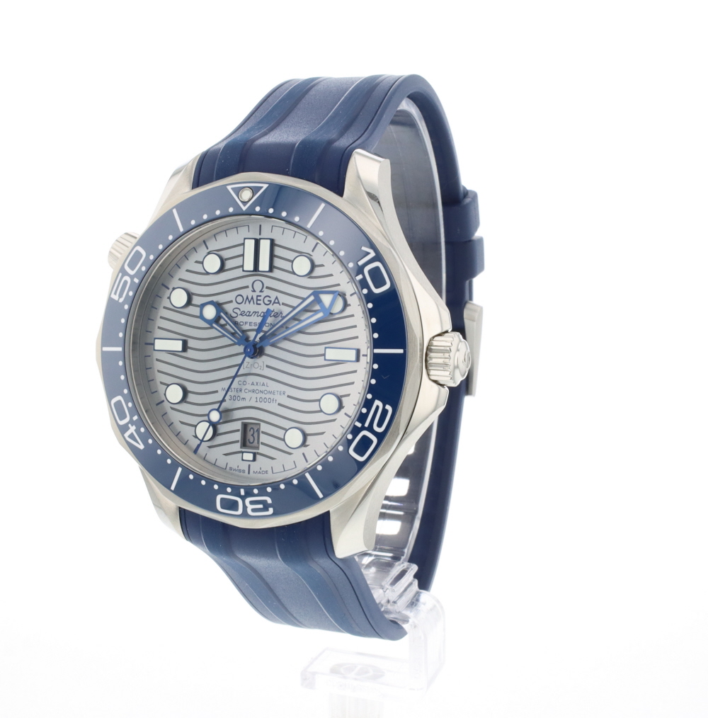 Seamaster Diver 300M Blue Grey Dial 2022 - Omega - Sold watches ...