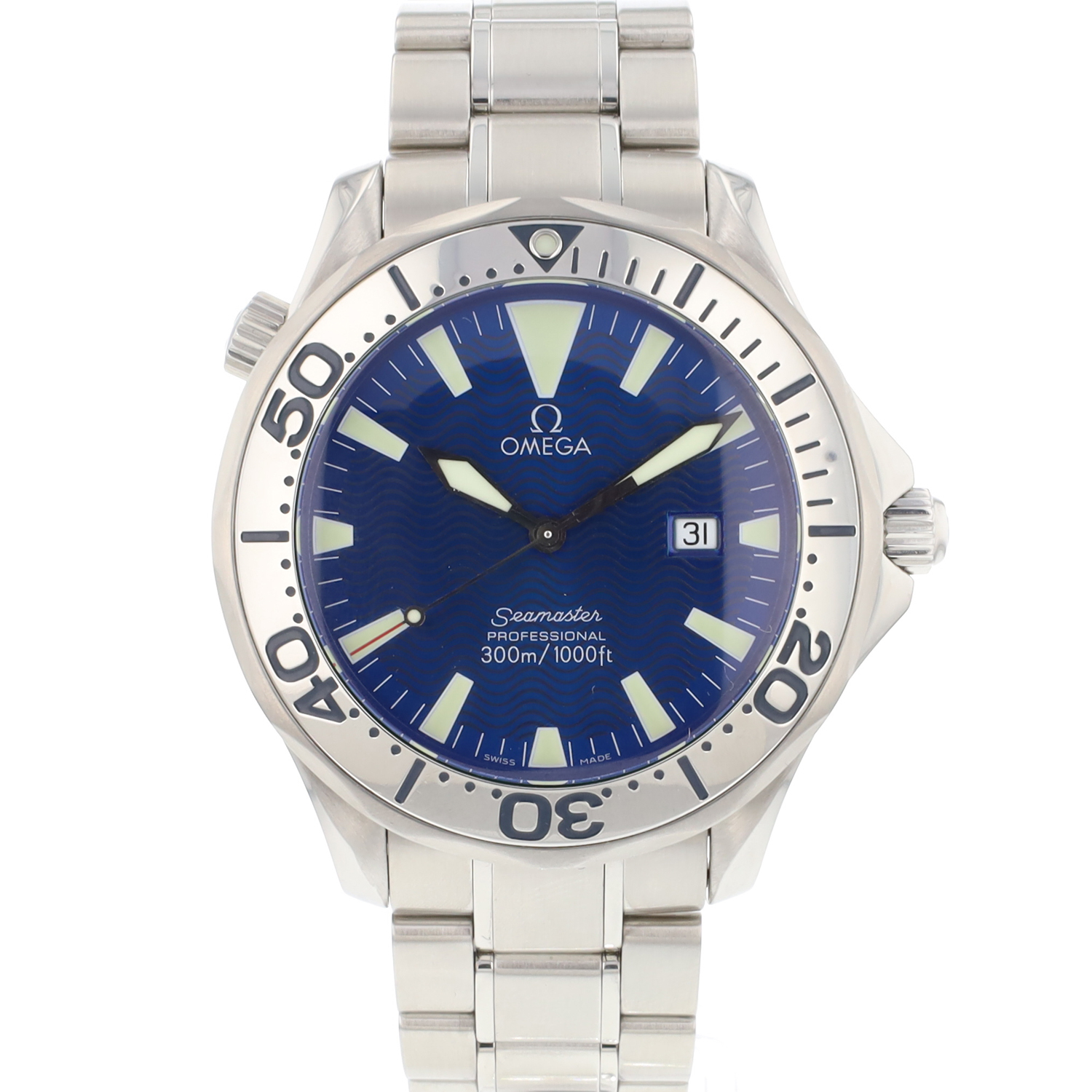 Seamaster Professional 300M Blue Dial - Omega - Sold watches - Juwelier ...