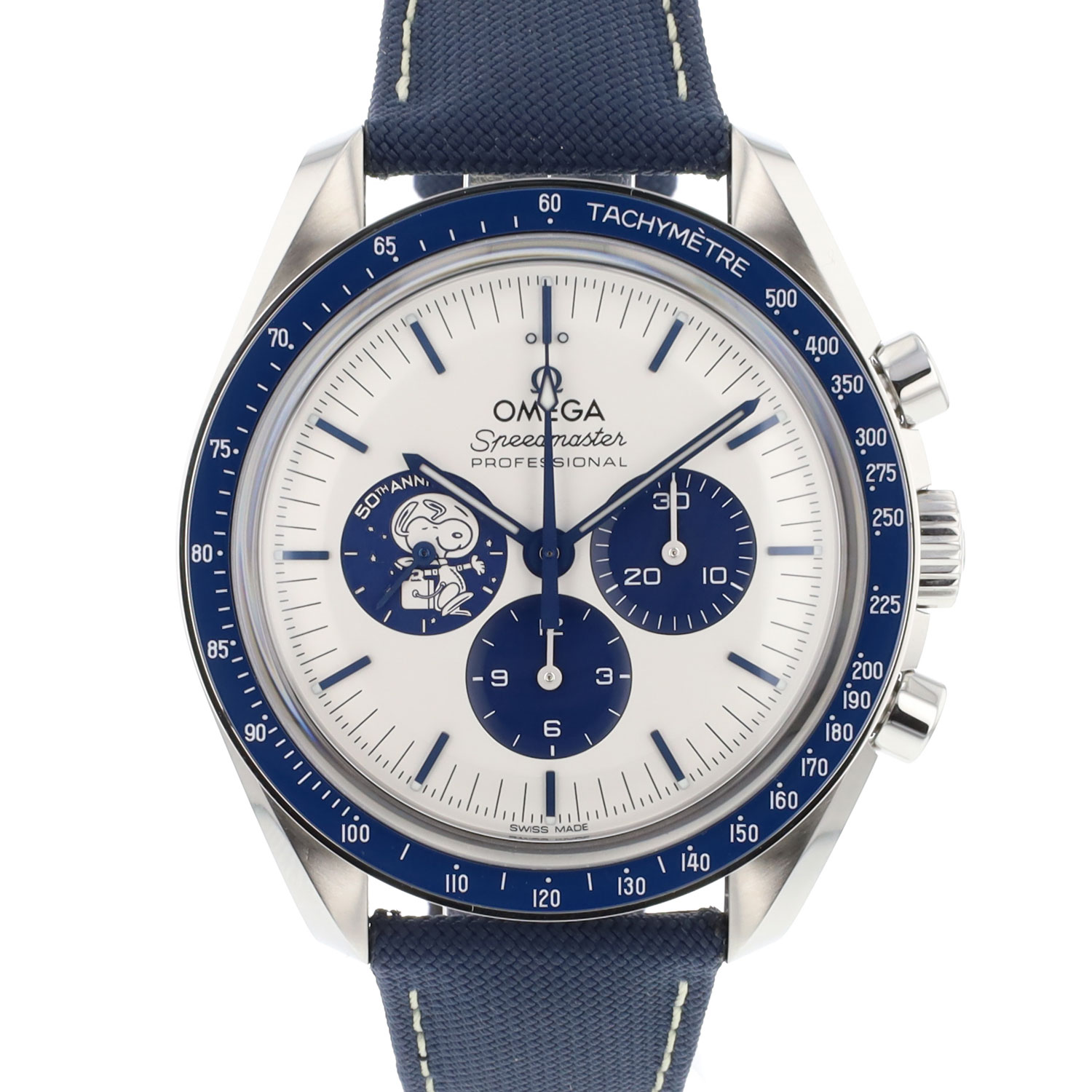 Speedmaster 'Silver Snoopy Award' 50th Anniversary NEW '22 - Omega ...