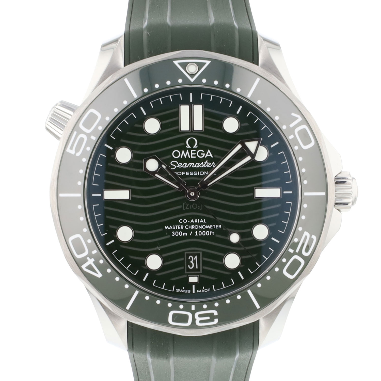 Seamaster Diver 300M Green Dial NEW '23 - Omega - Sold watches ...