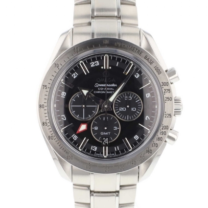 Speedmaster GMT Broad Arrow Steel - Omega - Exclusive watches ...