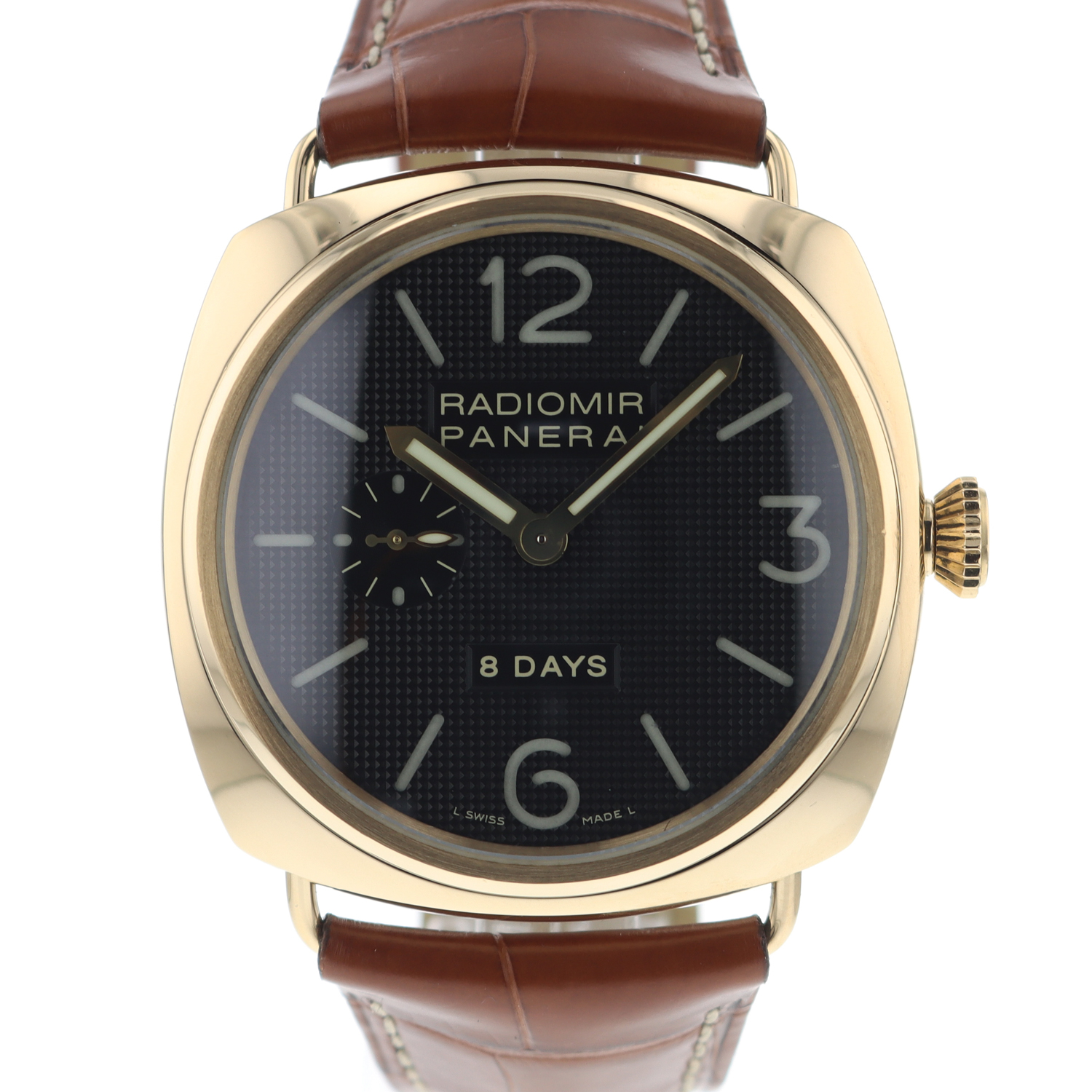Radiomir 8 Days Rose Gold Special Limited - Panerai - Sold watches ...