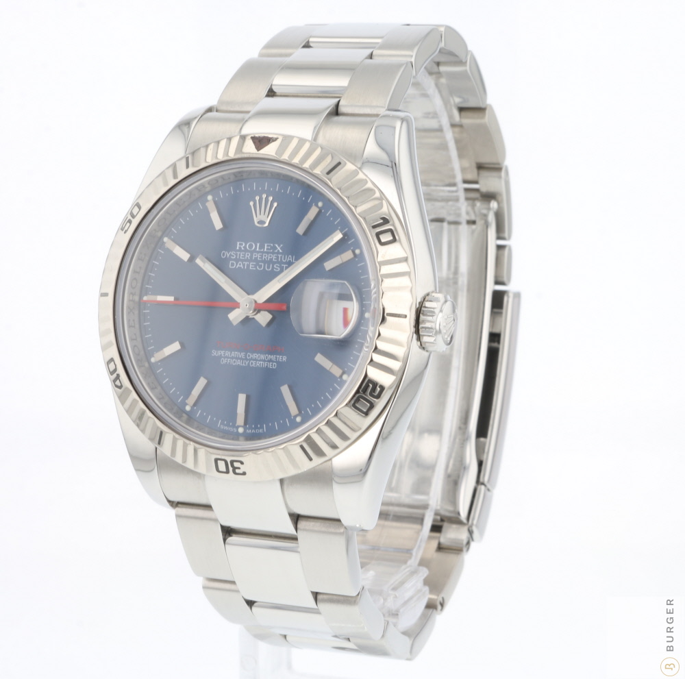 Datejust Turn-O-Graph Blue Dial - Rolex - Verkaufte Uhren - Juwelier Burger