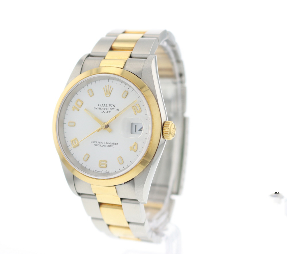 Date Gold/Steel - Rolex - Sold watches - Juwelier Burger