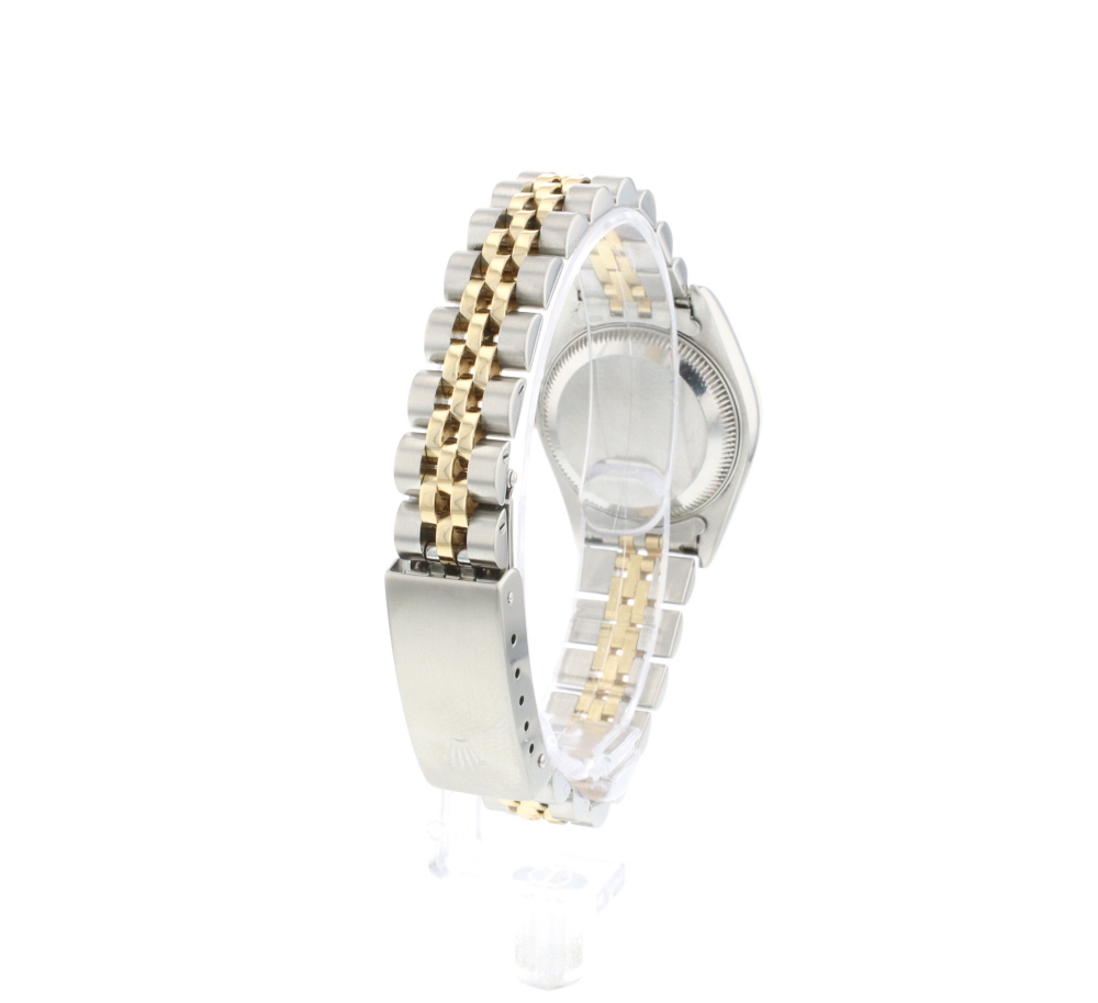 Datejust 26 Gold/Steel Jubilee White Roman Dial - Rolex - Sold watches ...