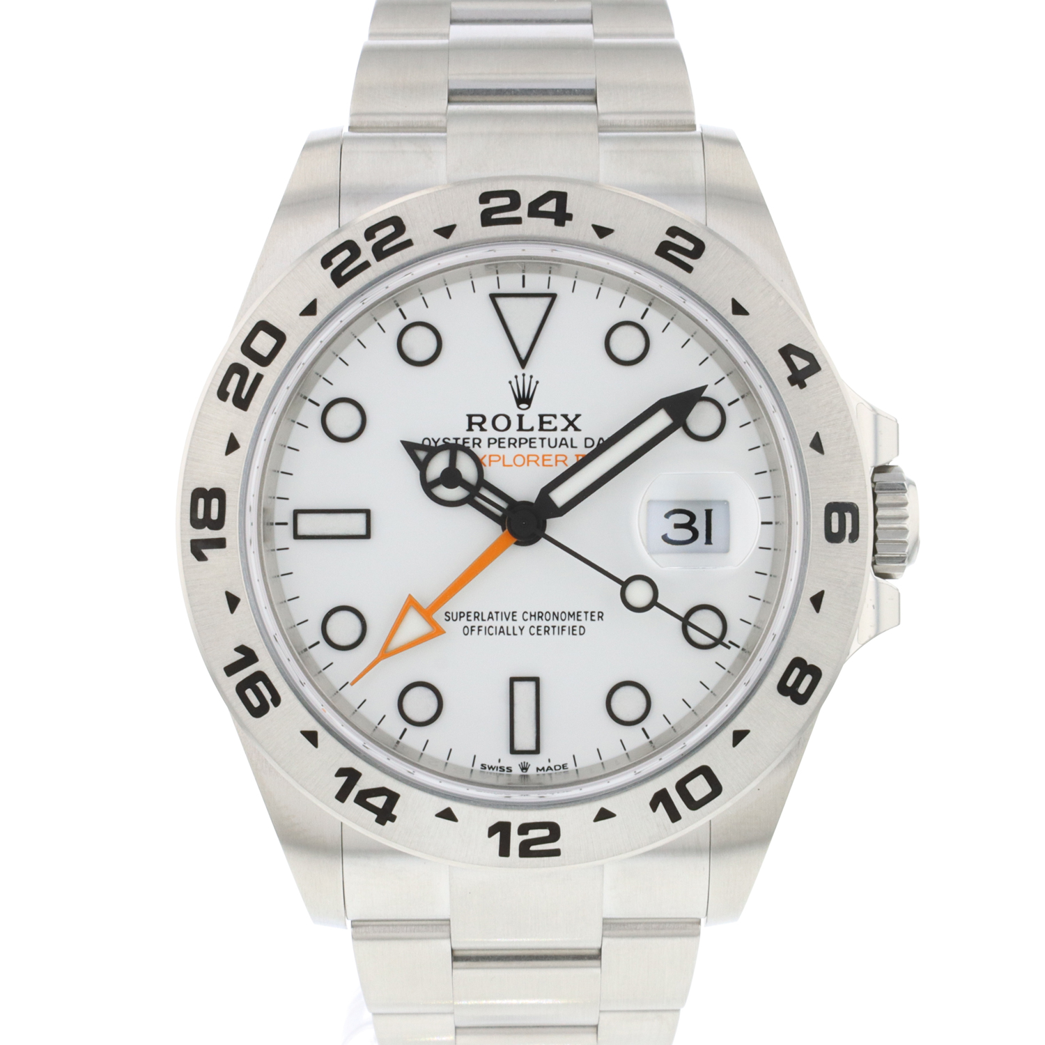 Explorer II White NEW - Rolex - Sold watches - Juwelier Burger