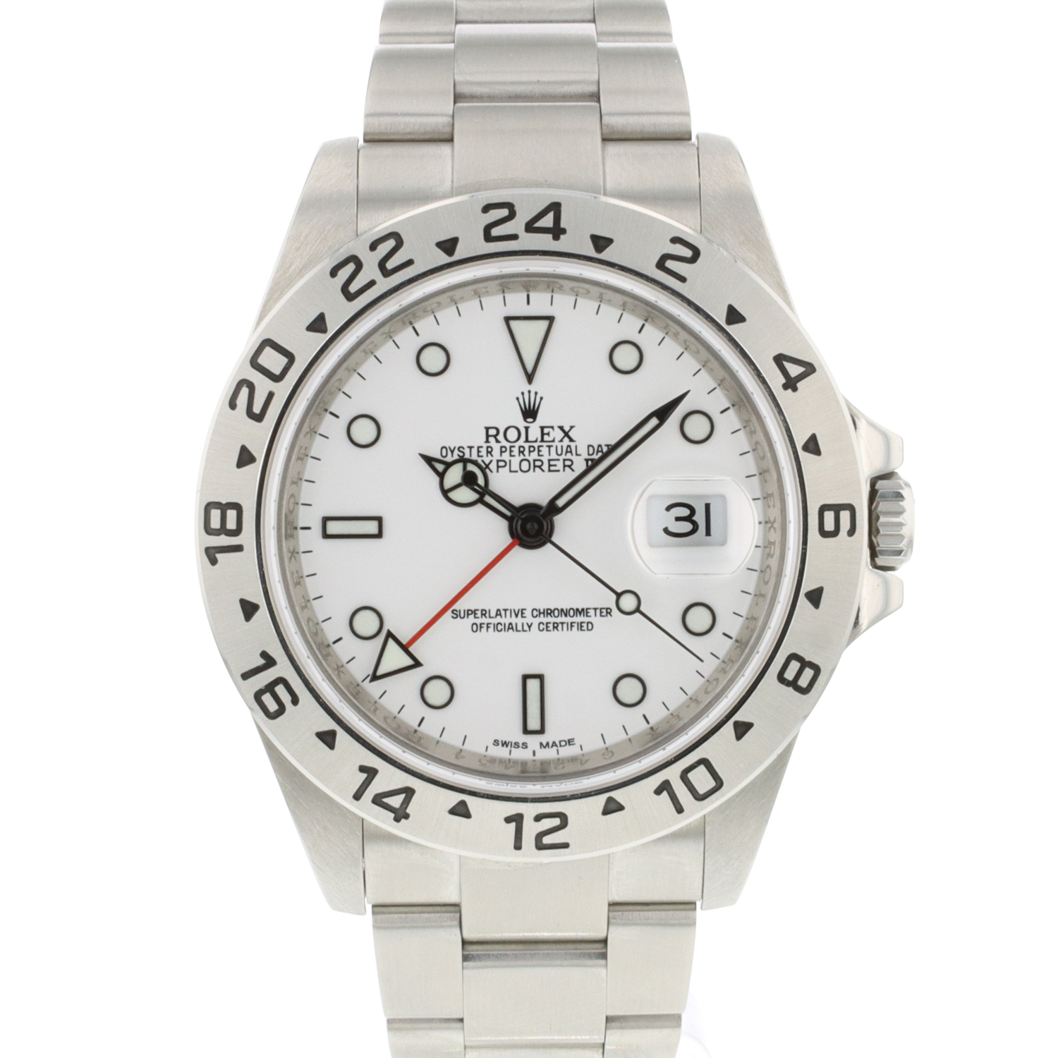 Explorer II White Dial Rehaut - Rolex - Verkochte horloges - Juwelier ...