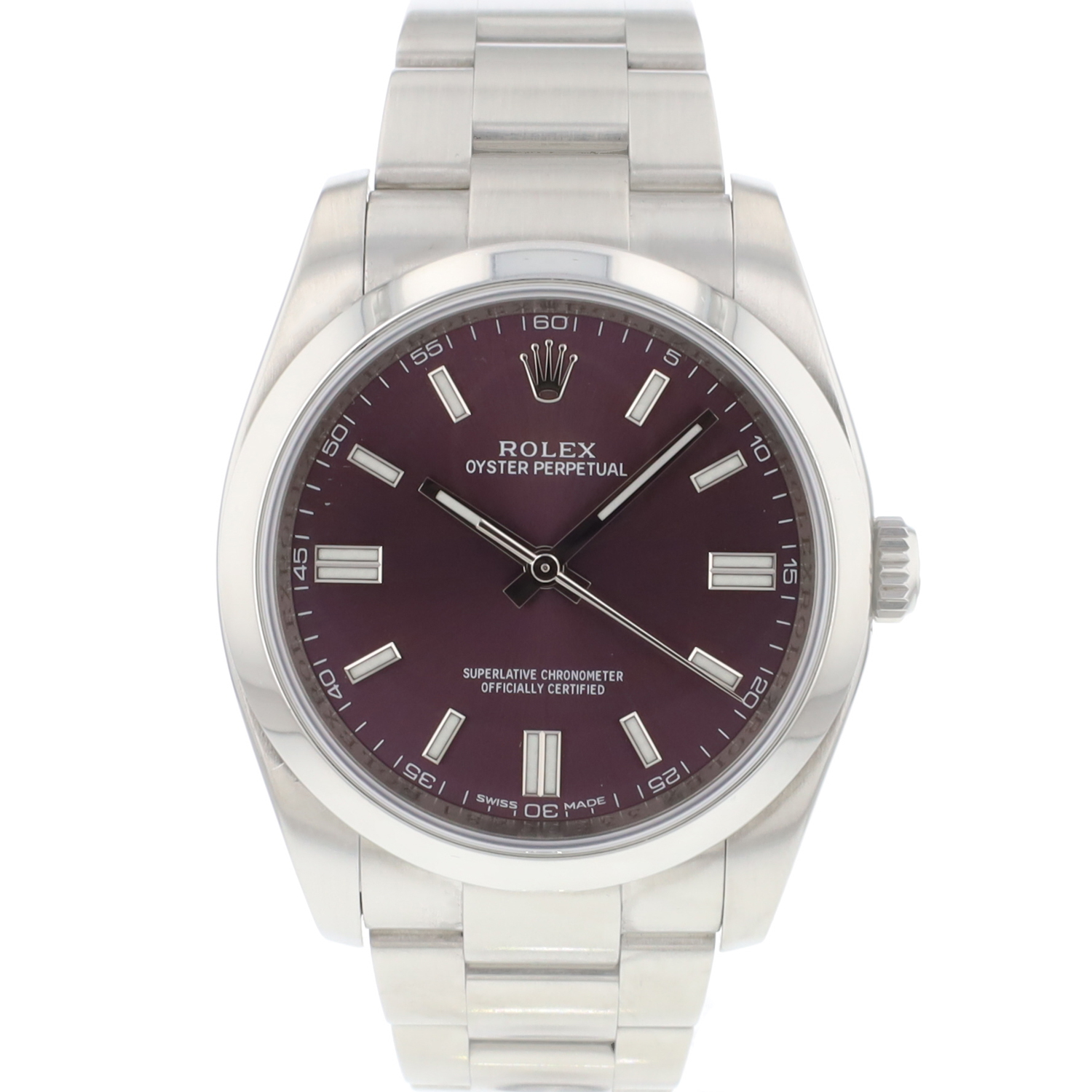 Oyster Perpetual 36MM Red Grape - Rolex - Sold watches - Juwelier Burger
