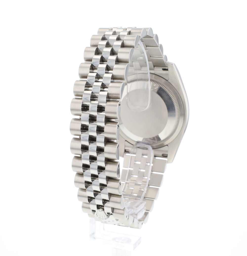 Datejust 36 Jubilee Fluted White Roman Dial - Rolex - Sold watches ...