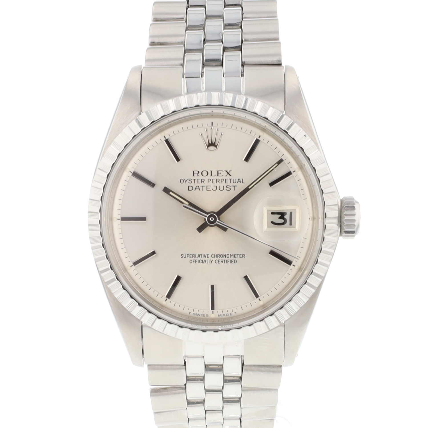 Datejust 36 Steel Jubilee Silver Dial - Rolex - Sold watches - Juwelier ...