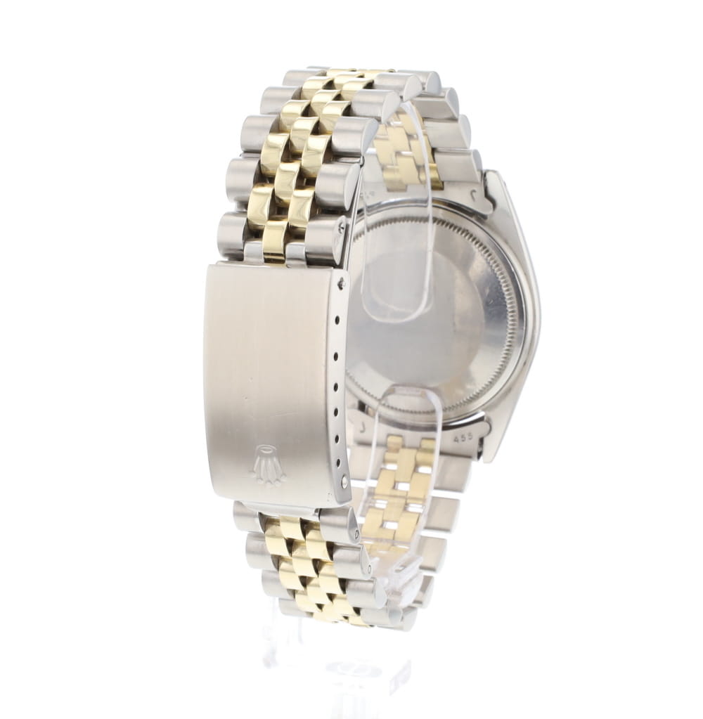 Datejust 36 Steel Gold Jubilee Fluted Blue Dial - Rolex - Verkochte ...