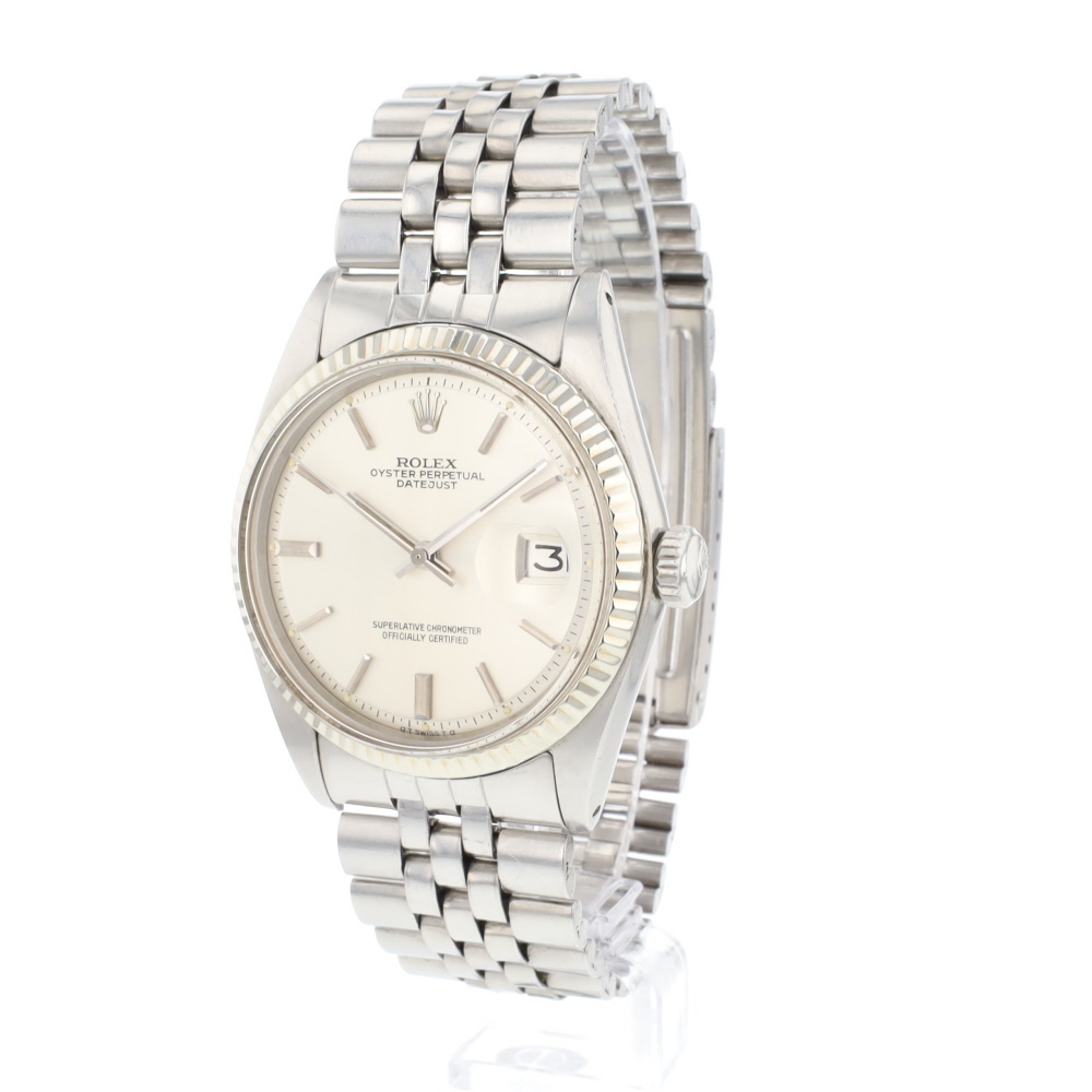 Datejust 36 Jubilee Fluted Silver Sigma Dial - Rolex - Sold watches ...