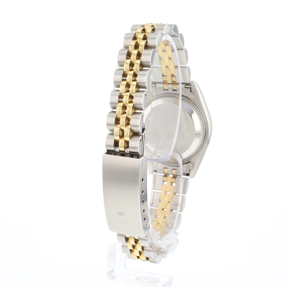 Datejust 26 Lady Steel Gold Jubilee Fluted Red Vignette Diamond Dial ...