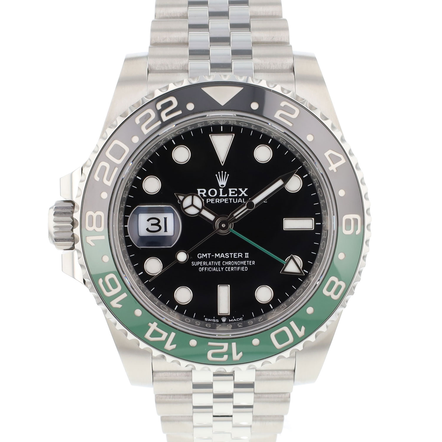 GMT-Master II 126720 VTNR Green Jubilee Like New 2023 - Rolex - Sold ...