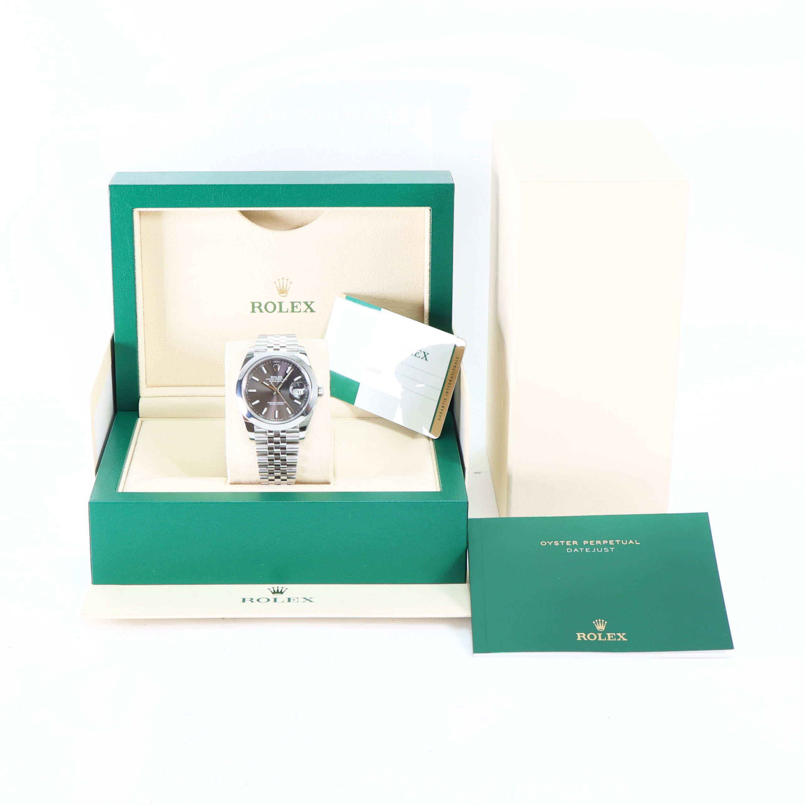 Datejust 41 Dark Rhodium Dial - Rolex - Exclusive watches - Juwelier Burger