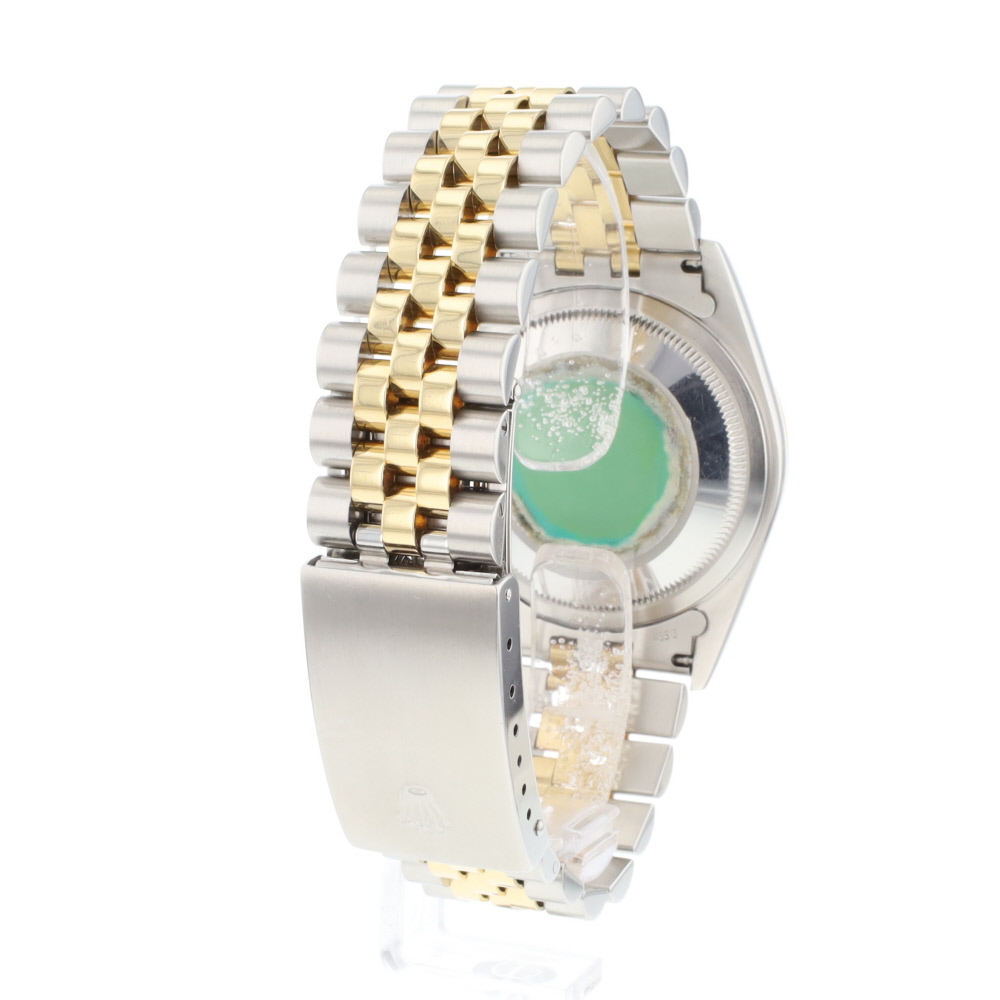 C Datejust 36 Steel Gold Jubilee Fluted Champagne Diamond Dial - Rolex - Sold watches - Juwelier ...