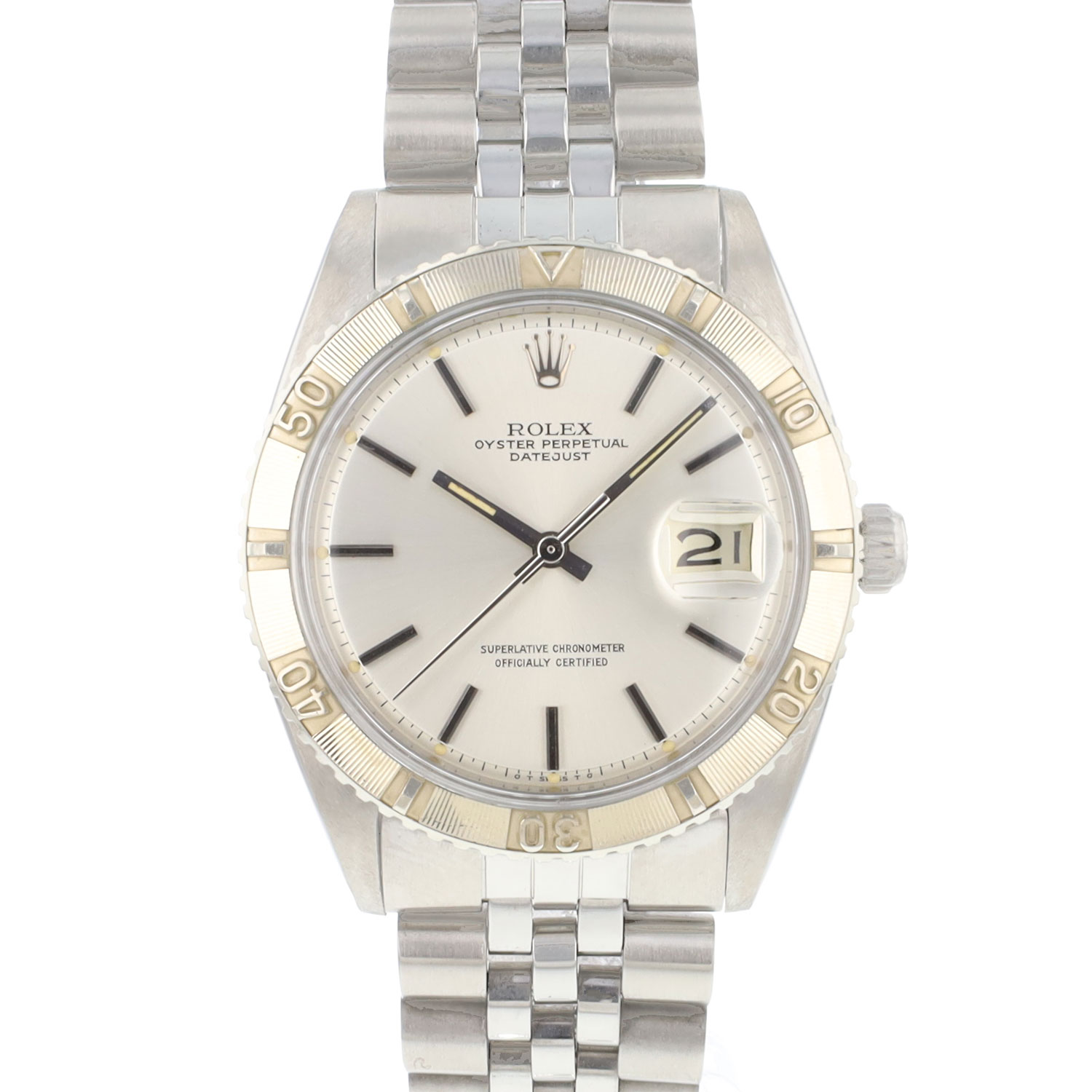 Datejust 36 Turn-O-Graph Silver Dial - Rolex - Sold watches - Juwelier ...