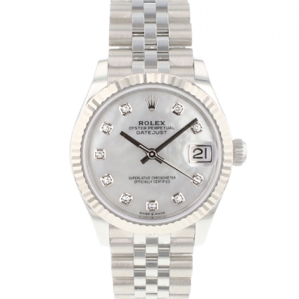 Datejust 31 Jubilee Fluted Diamond MoP Dial NEW - Rolex - Sold watches ...