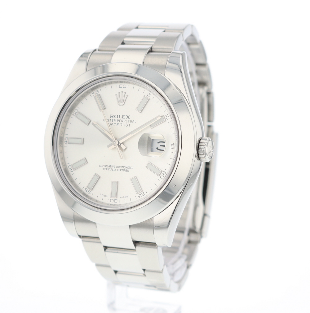 Datejust II Oyster Silver Dial - Rolex - Exclusive watches - Juwelier ...