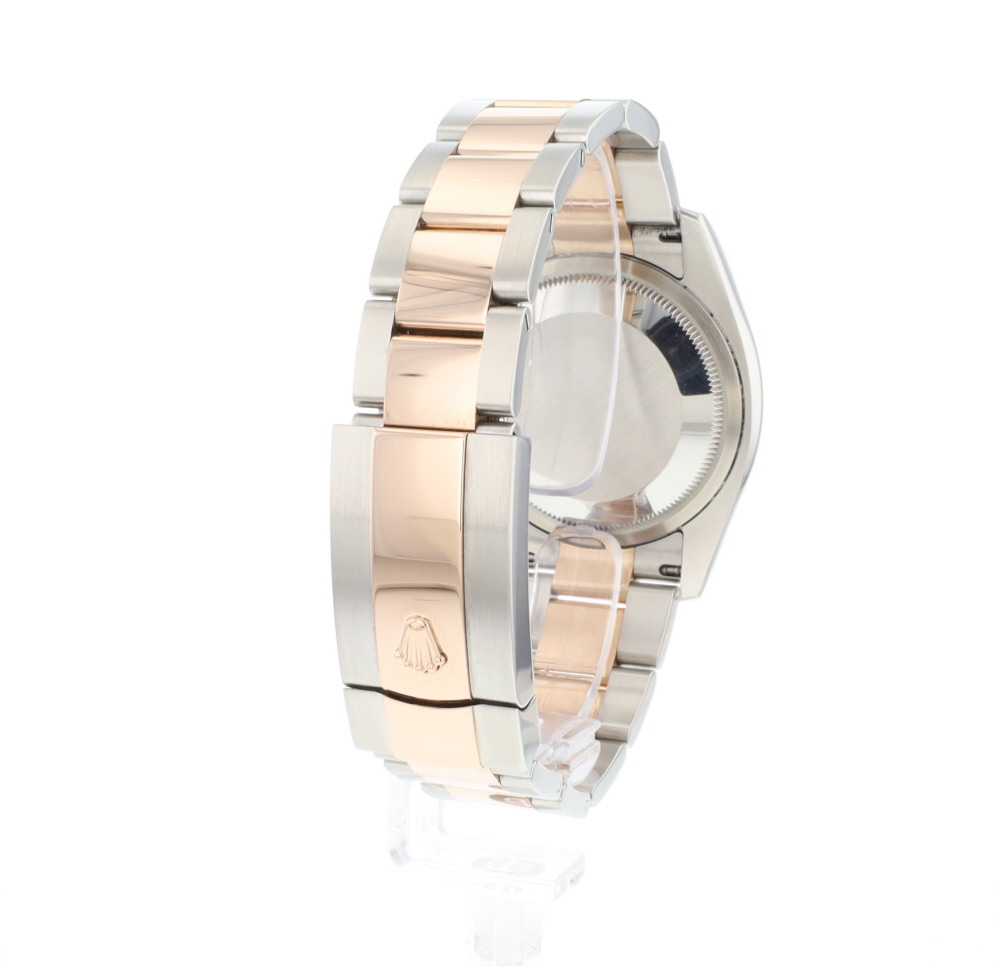 Datejust 36 Steel Everosegold Oyster Pink Roman Dial - Rolex ...