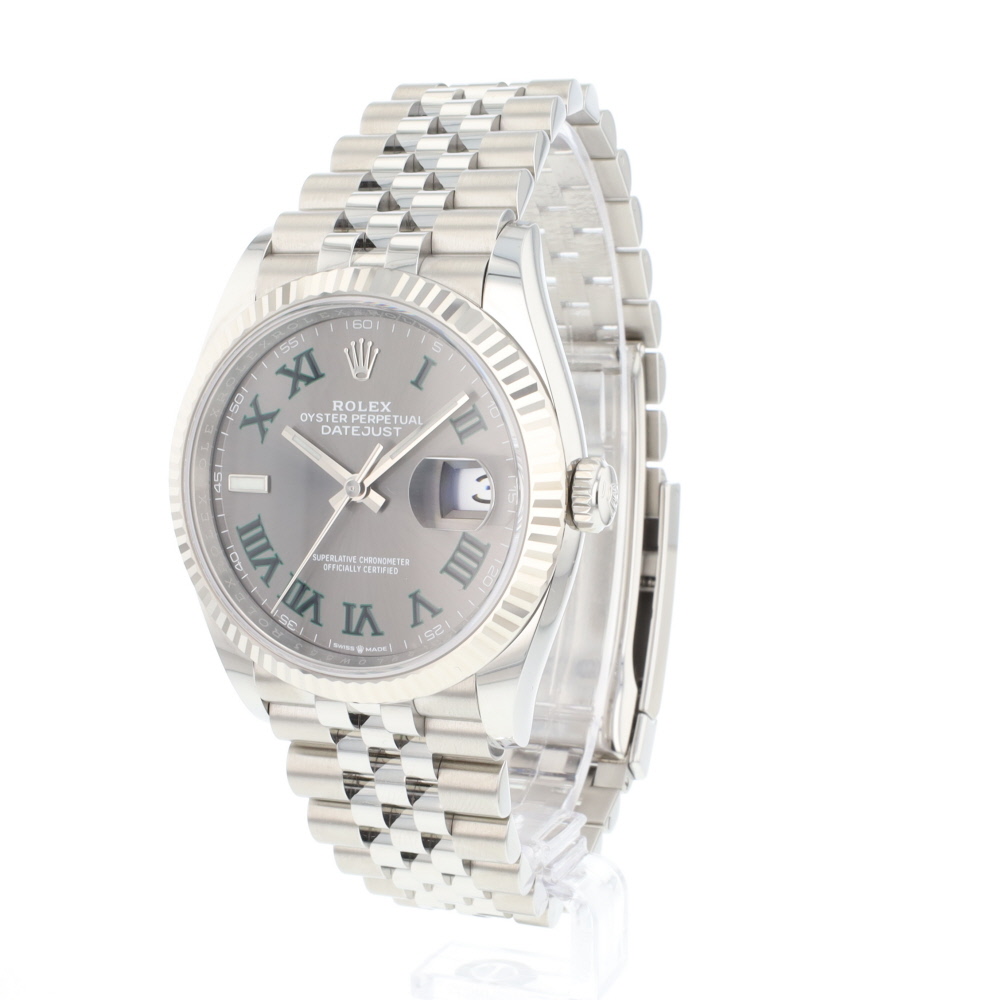 Datejust 36 Jubilee Fluted Wimbledon Dial NEW - Rolex - Exclusive ...