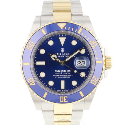 Submariner Date Steel Gold 126613 LB - Rolex - Verkochte horloges ...