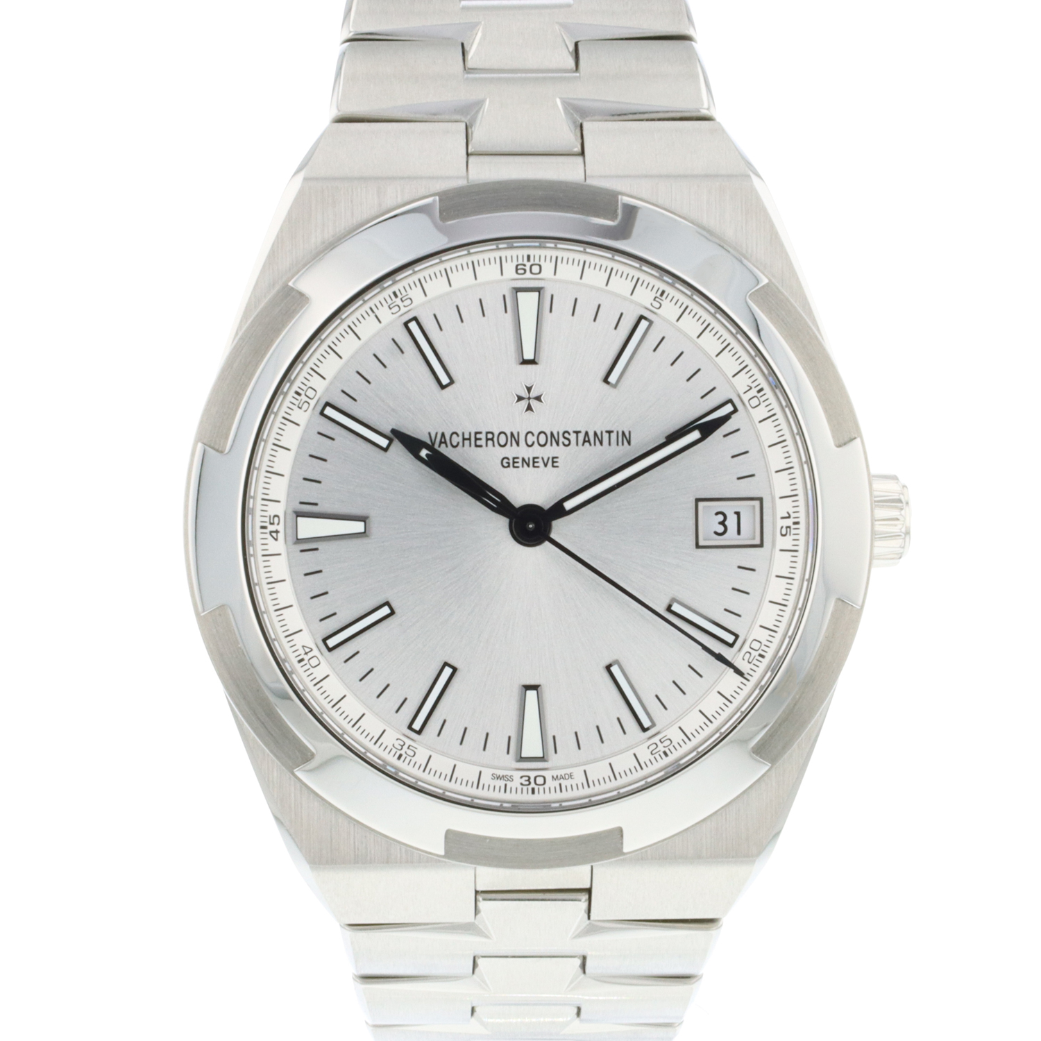 Overseas 4500V Silver Dial NEW - Vacheron Constantin - Verkaufte Uhren ...